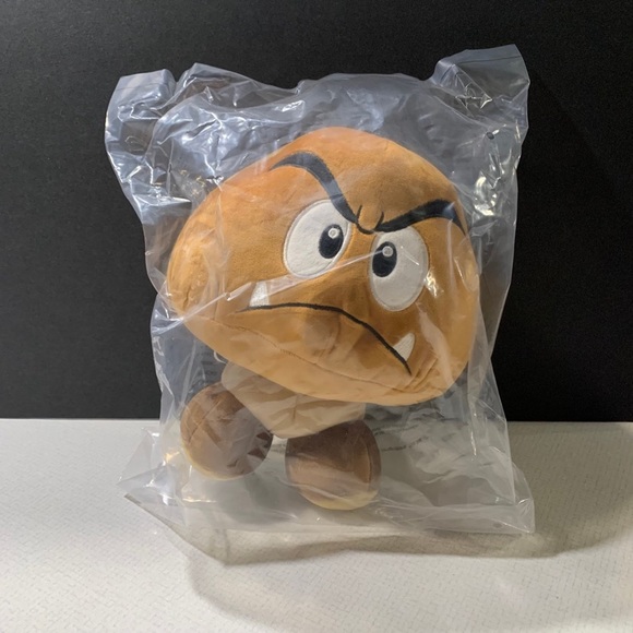tomy | Toys | Club Mocchimocchi Super Mario Goomba Plush Toy 9 Inch ...